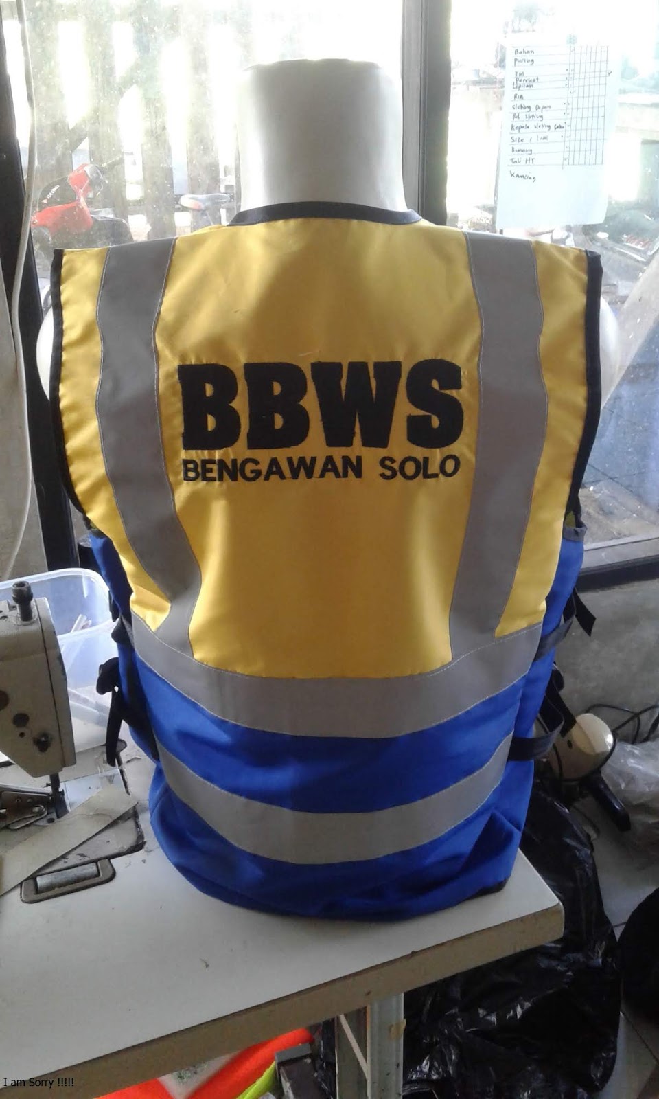 Rompi safety: ROMPI PEKERJAAN UMUM - ROMPI PU