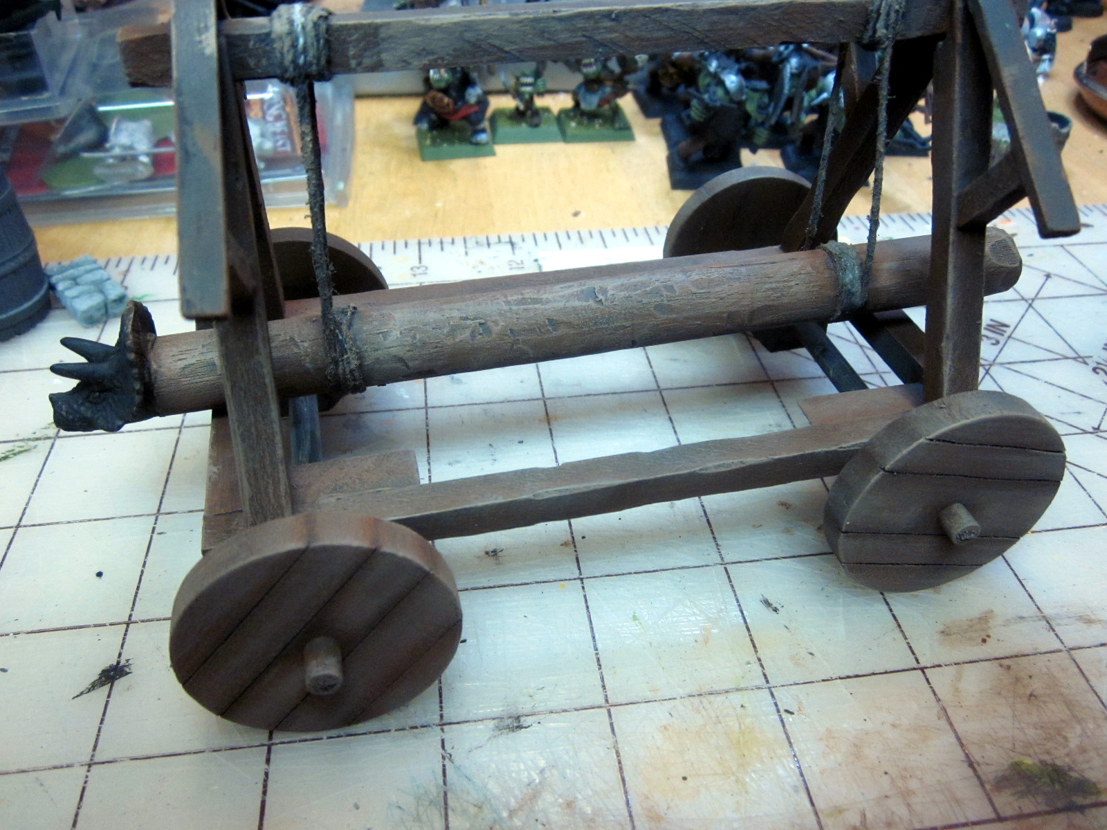 Battleground Hobbies: How To Build a Battering Ram with Carriage for ...