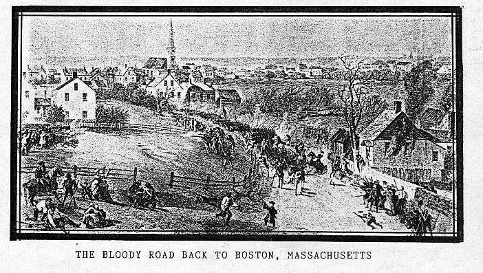 The Right Way: Patriots Day: The Battle of Menotomy, April 19, 1775