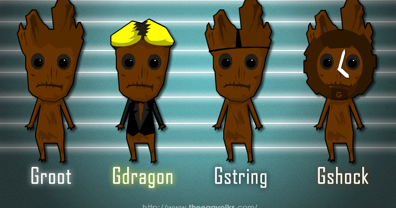 THEEGGYOLKS 蛋黃打点滴: Groot meme