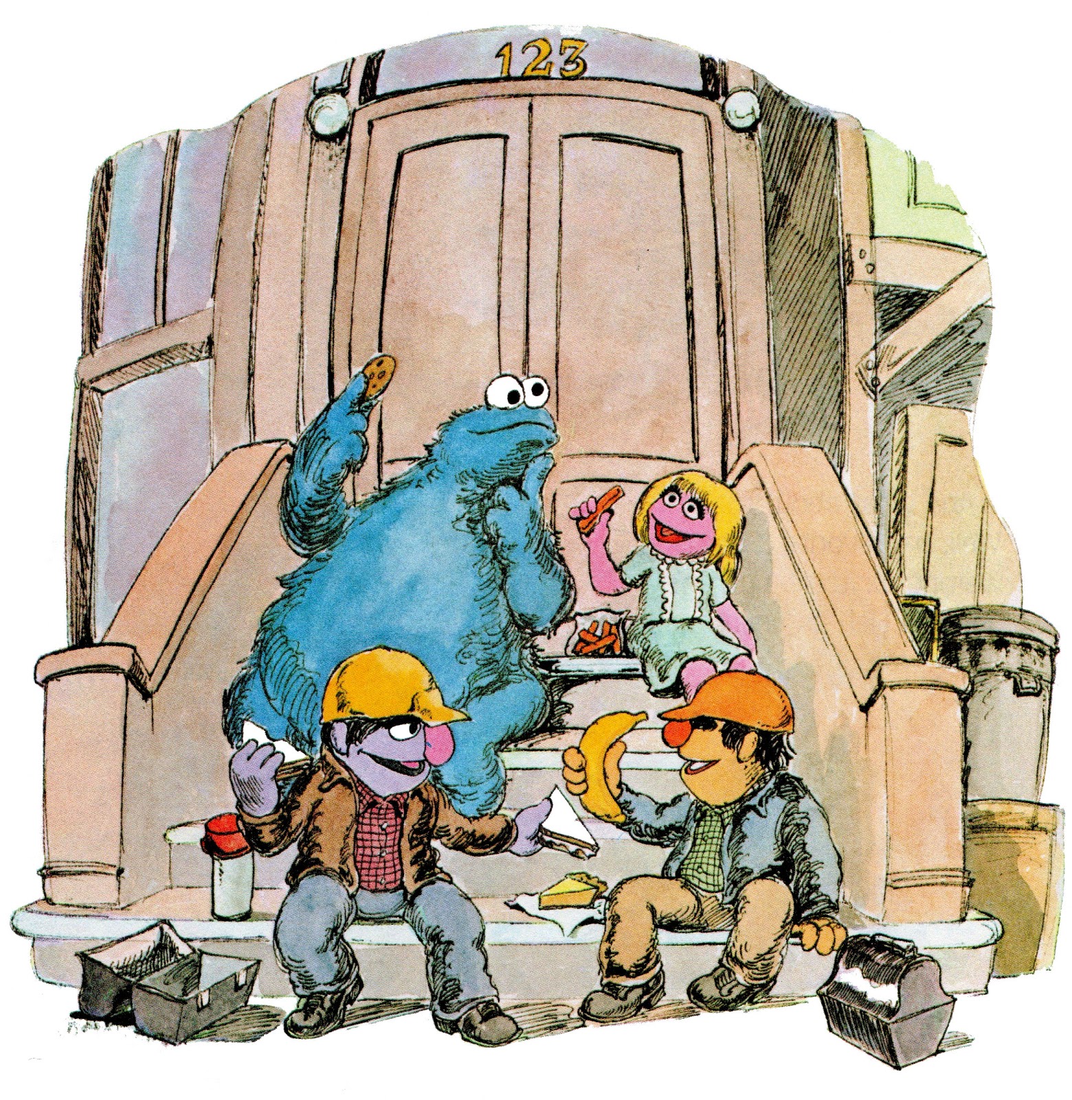 GooGooGallery: A Day in the Life of Oscar the Grouch