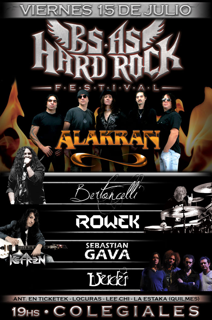 l a g r o s s a r o c k: GUSTAVO ROWEK PRESENTA SU BANDA