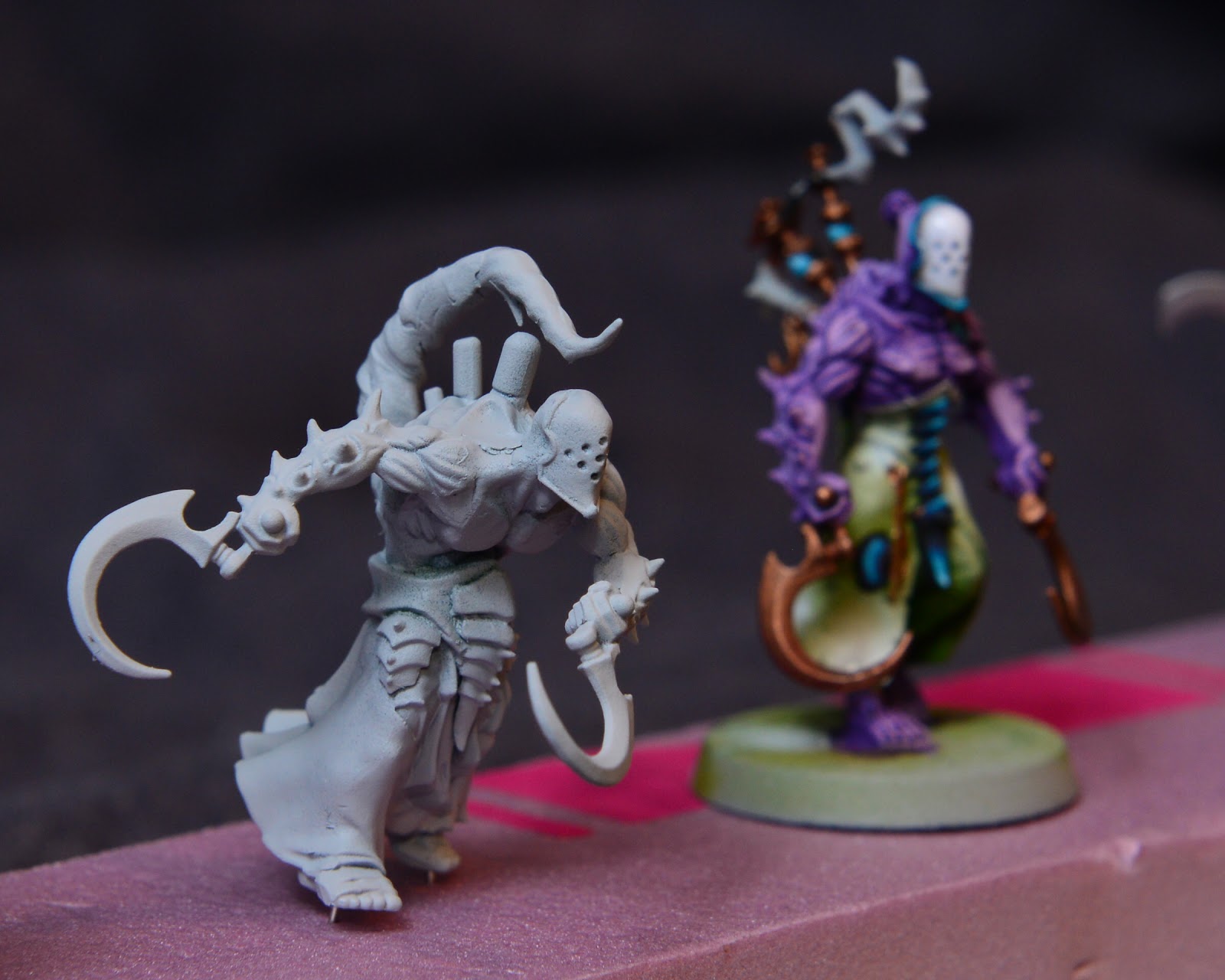 Modern Synthesist: Converted Dark Eldar Wracks complete (Flesh Friday)