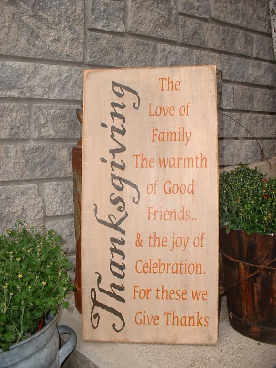 The Upstairs Crafter: Good Ideas - Thanksgiving