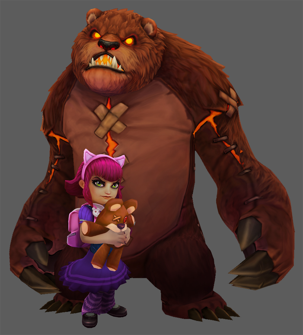 Tibbers, the world in flames wallpaper 1920x1080 : r/LoLFanArt