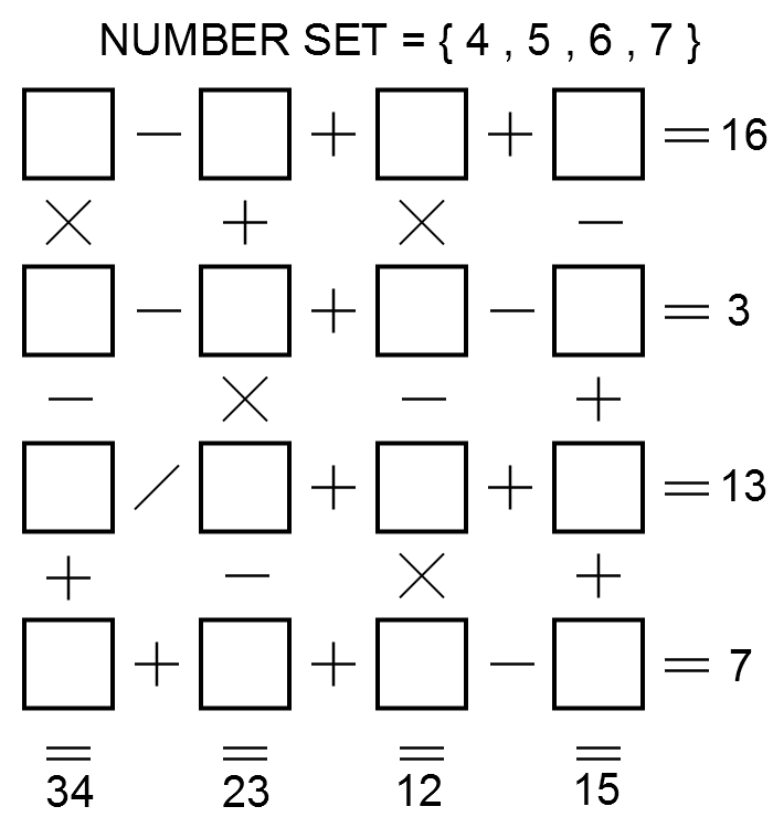 GET SET GO: Puzzles 77-79 : Practice puzzles for LMI test