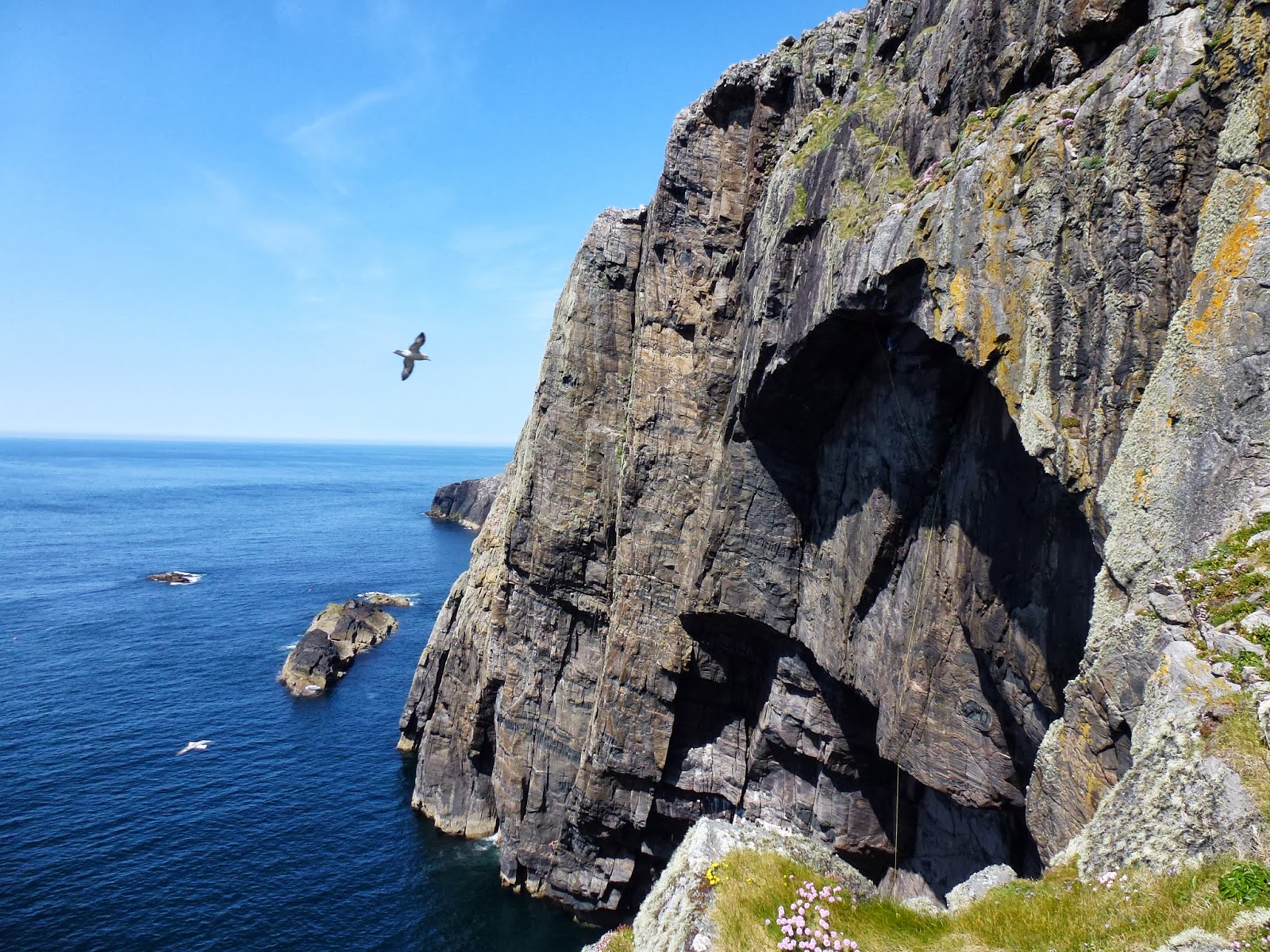 Dave MacLeod blog: The Great Arch, Pabbay, finally free