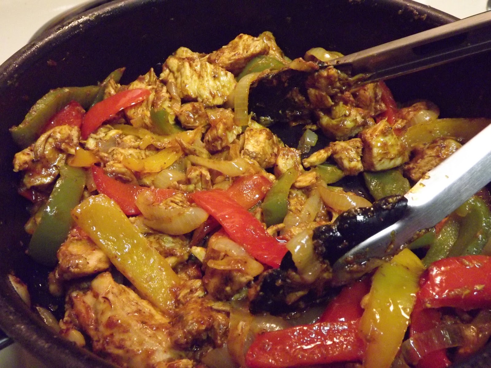Just 2 Birds: Homemade Fajitas