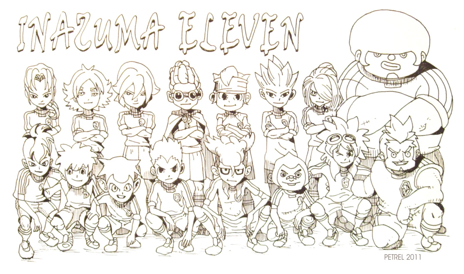 Dibujos inazuma eleven para colorear imprimir - Imagui