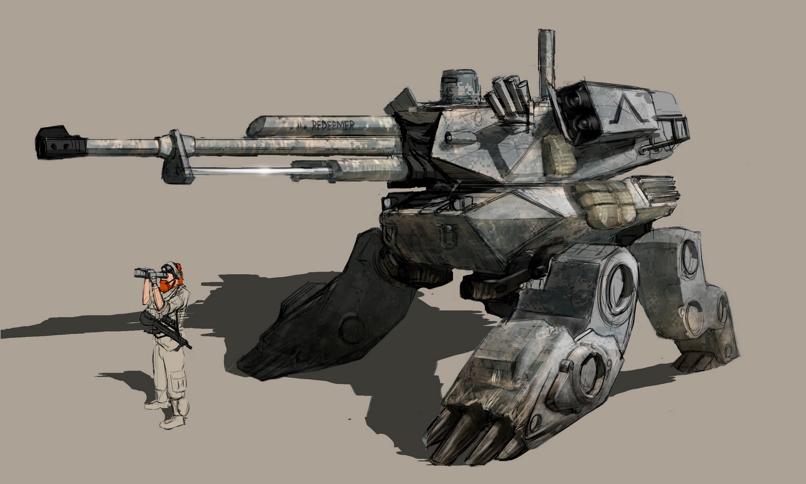 A Work In Progress: Bear Claw Tank Mech