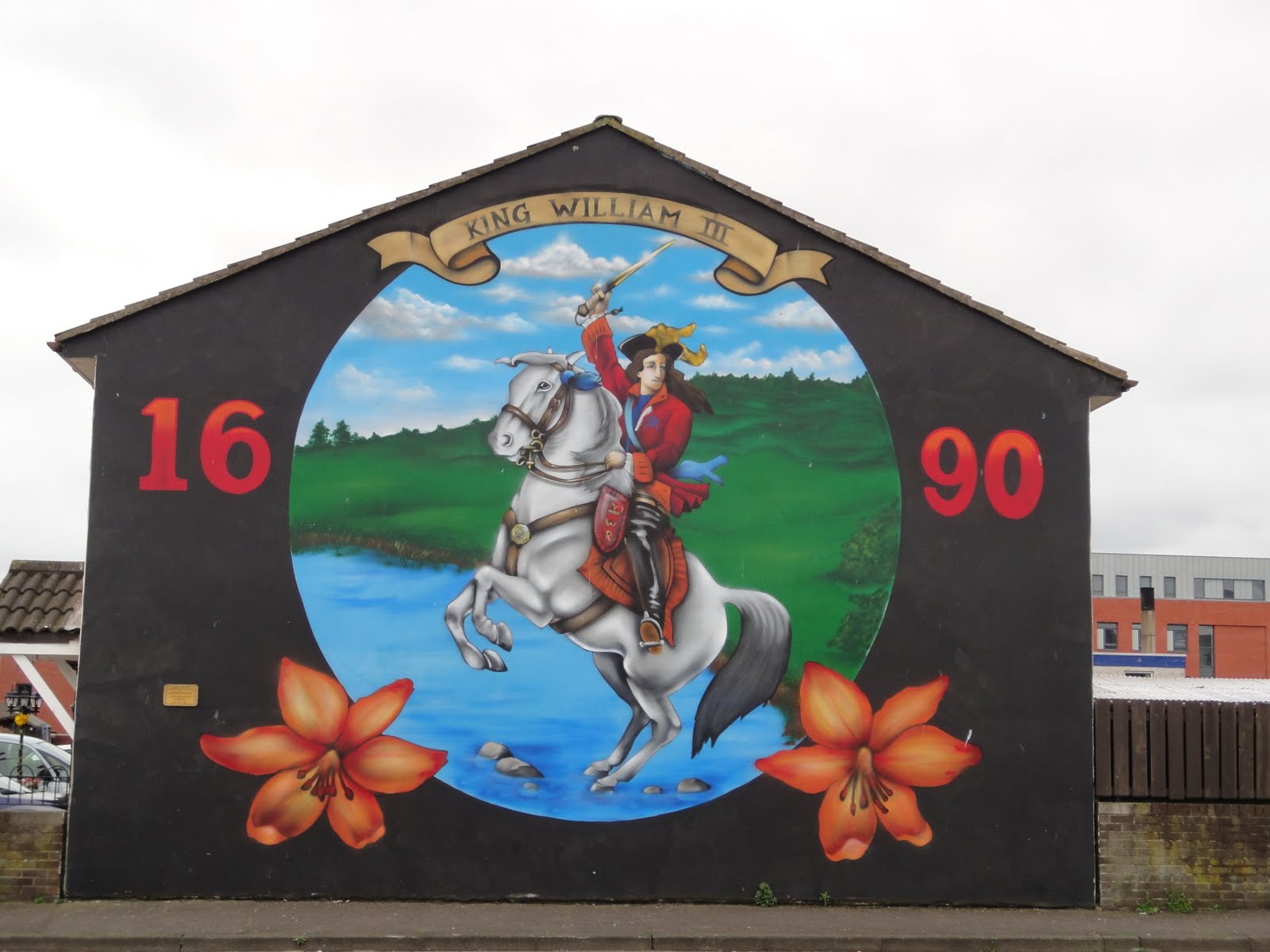 TravelinOma: Murals of Belfast, Northern Ireland