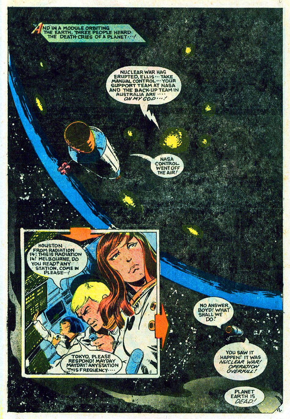 THE CHARLTON COMICS READING LIBRARY: DOOMSDAY+1 #1 JULY 1975