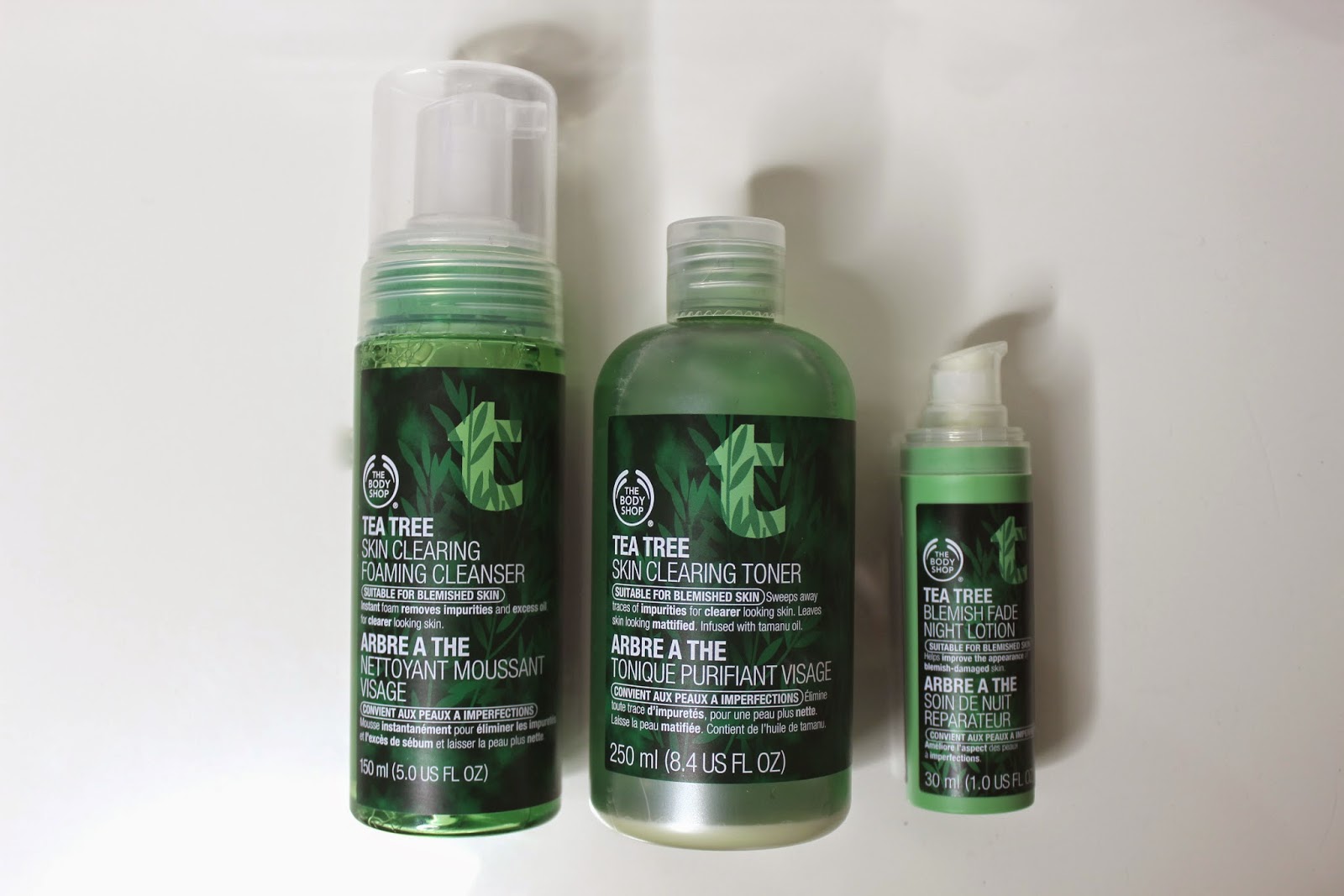 POLLYANNEB: THE BODY SHOP TEA TREE SKIN CARE RANGE