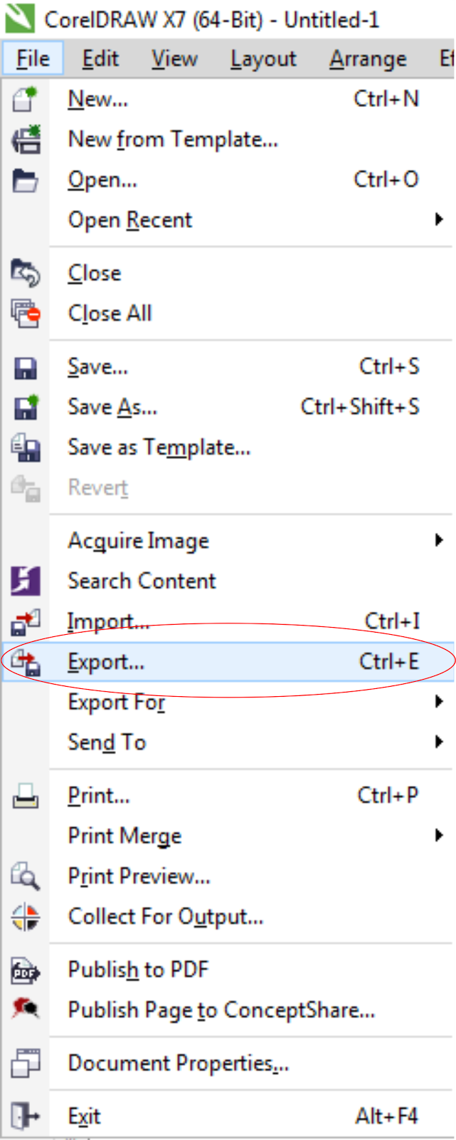 Import Dan Export File Pada Corel | BMCOREL