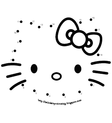 Hello Kitty Dot To Do - Join The Dots