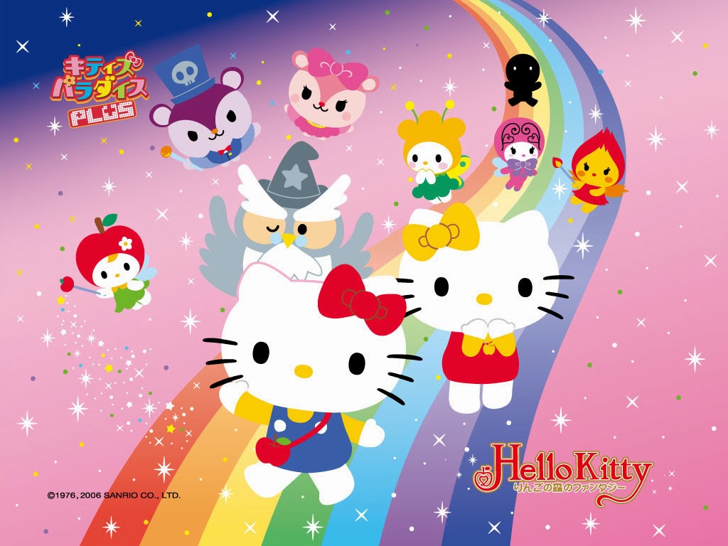 Gambar Wallpaper Kartun Hello Kitty