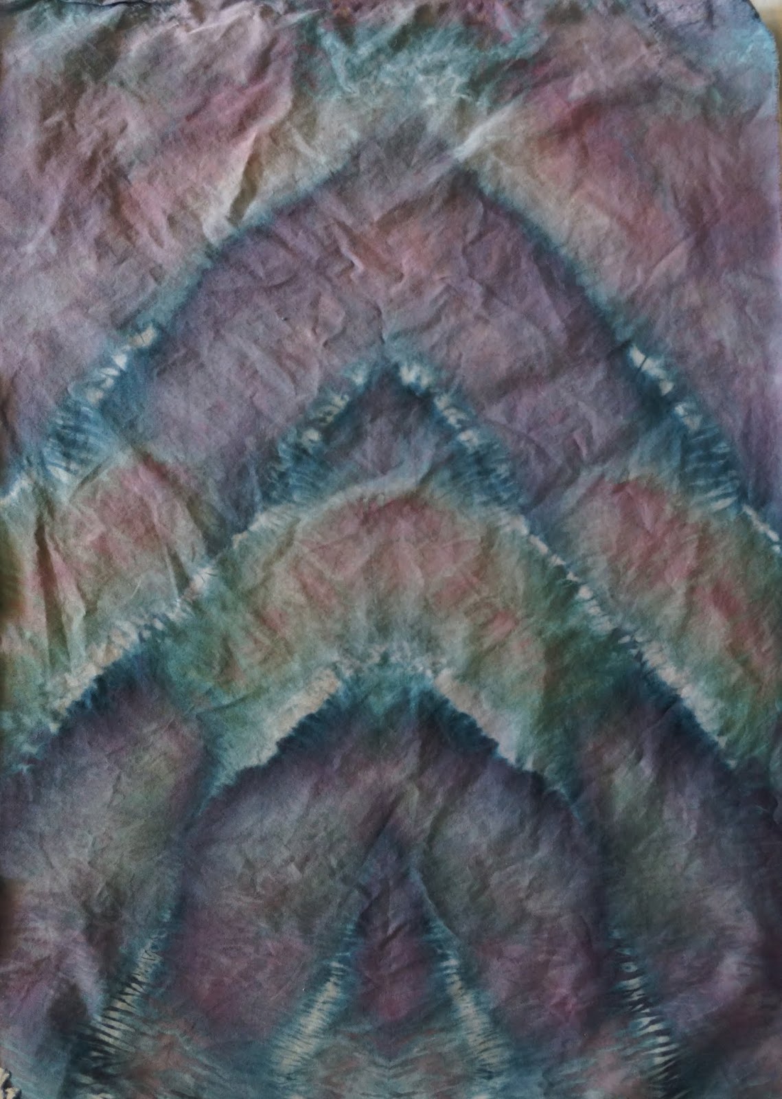 Ginger Wilson: Snow dyed fabrics