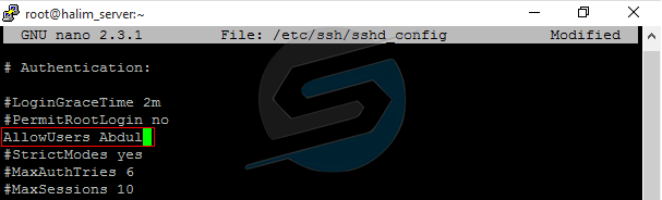 Konfigurasi Ssh Disable Root Access And Limit User Access ~ Blog