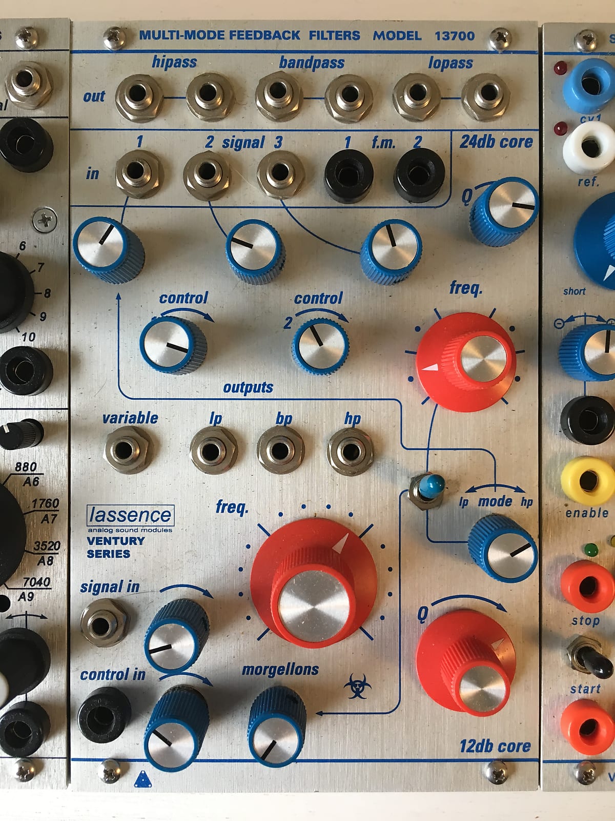 MATRIXSYNTH: Buchla Multi-Mode Feedback Filters Model 13700 & Vedic ...