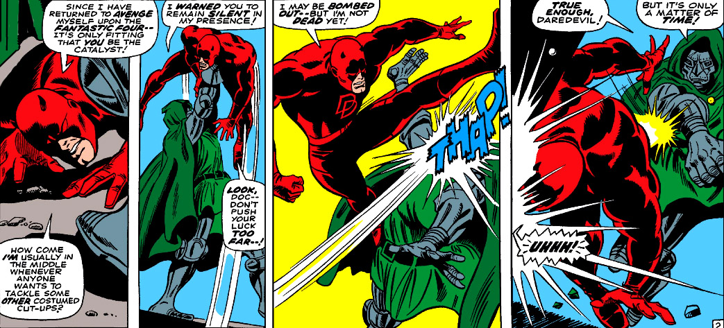 The Peerless Power of Comics!: Gene Colan's Dr. Doom: The Living Prison!