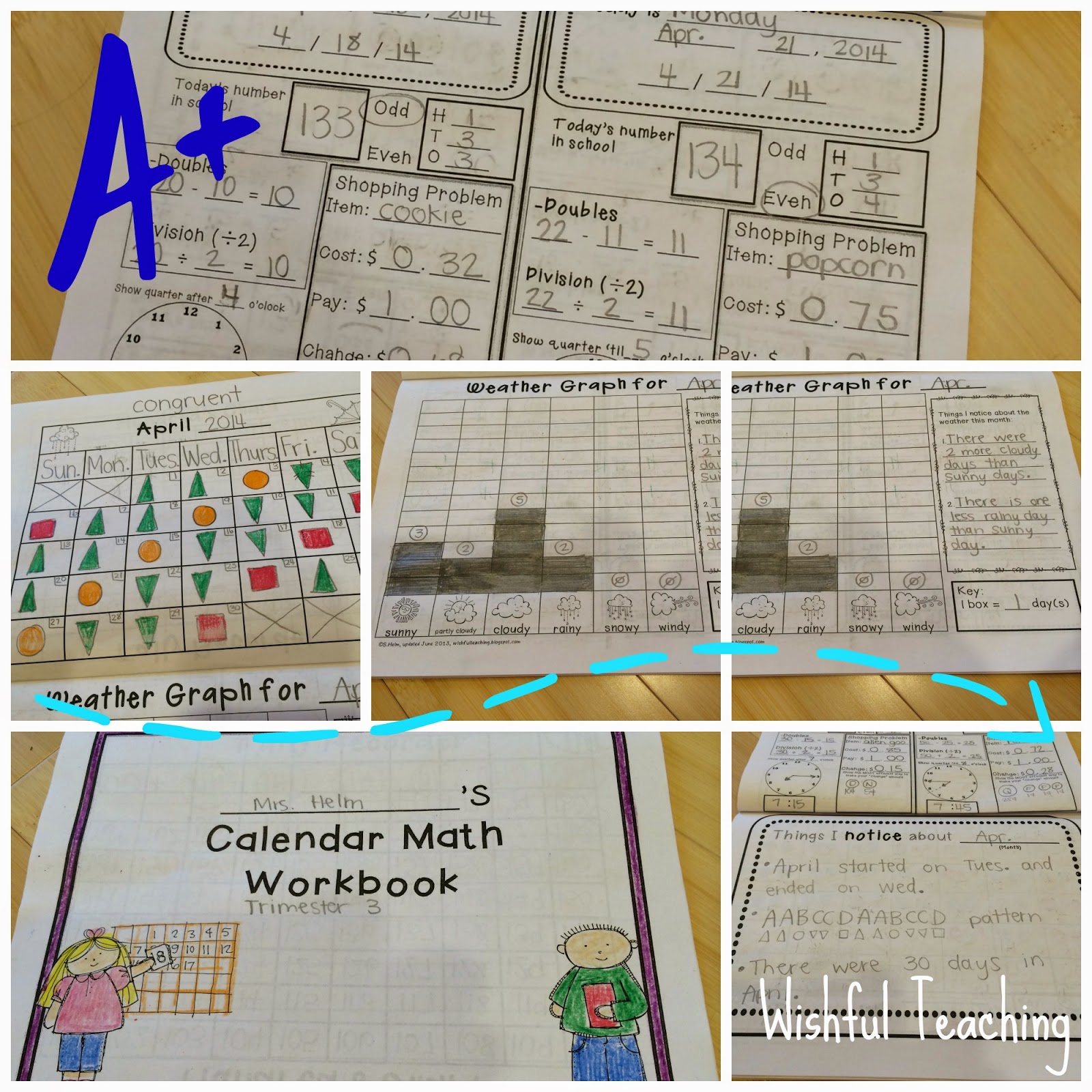 Wishful Teaching: Calendar Math