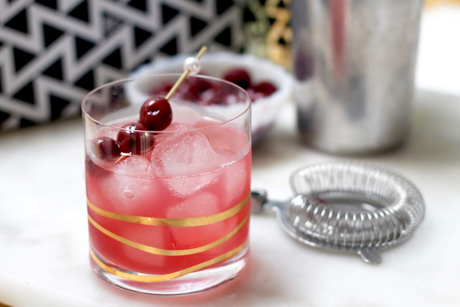 Morello Cherry Tequila Sour – Diary of a Mad Hausfrau