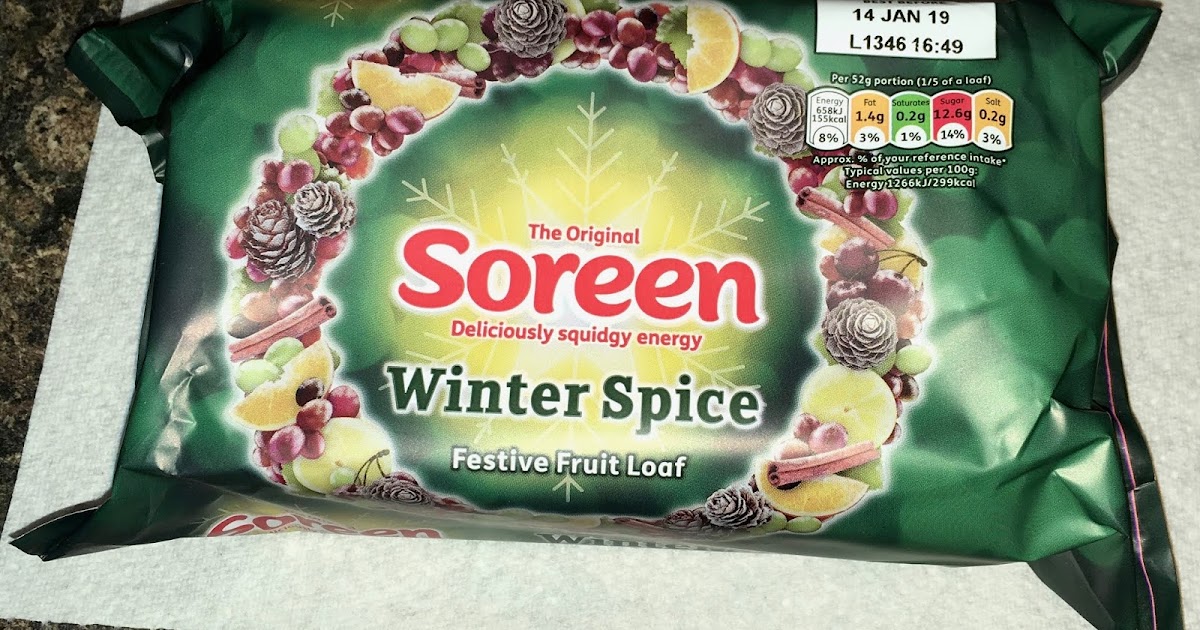 FOODSTUFF FINDS: Soreen Winter Spice Festive Fruit Loaf (Asda) By ...