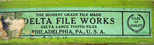 American Made Files: Carver File Co., Delta File Works