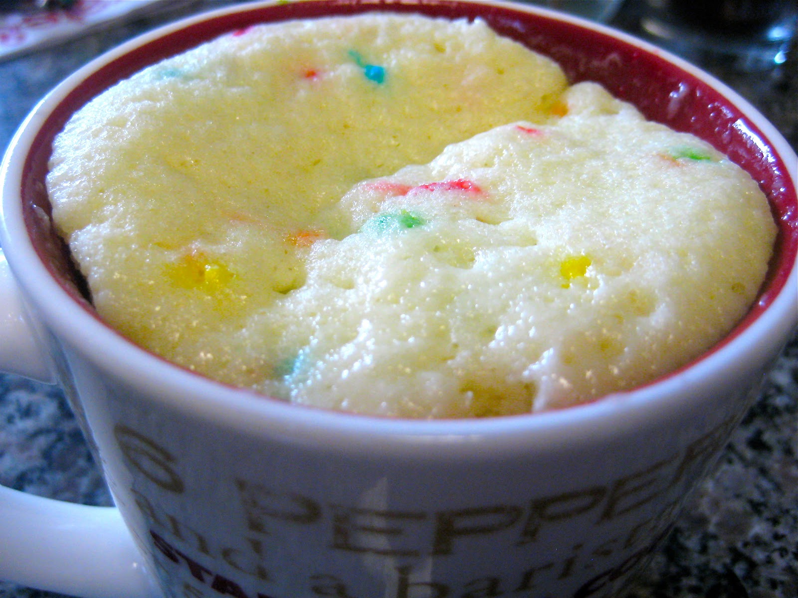 Our McWonderful Life: Funfetti Mug Cake