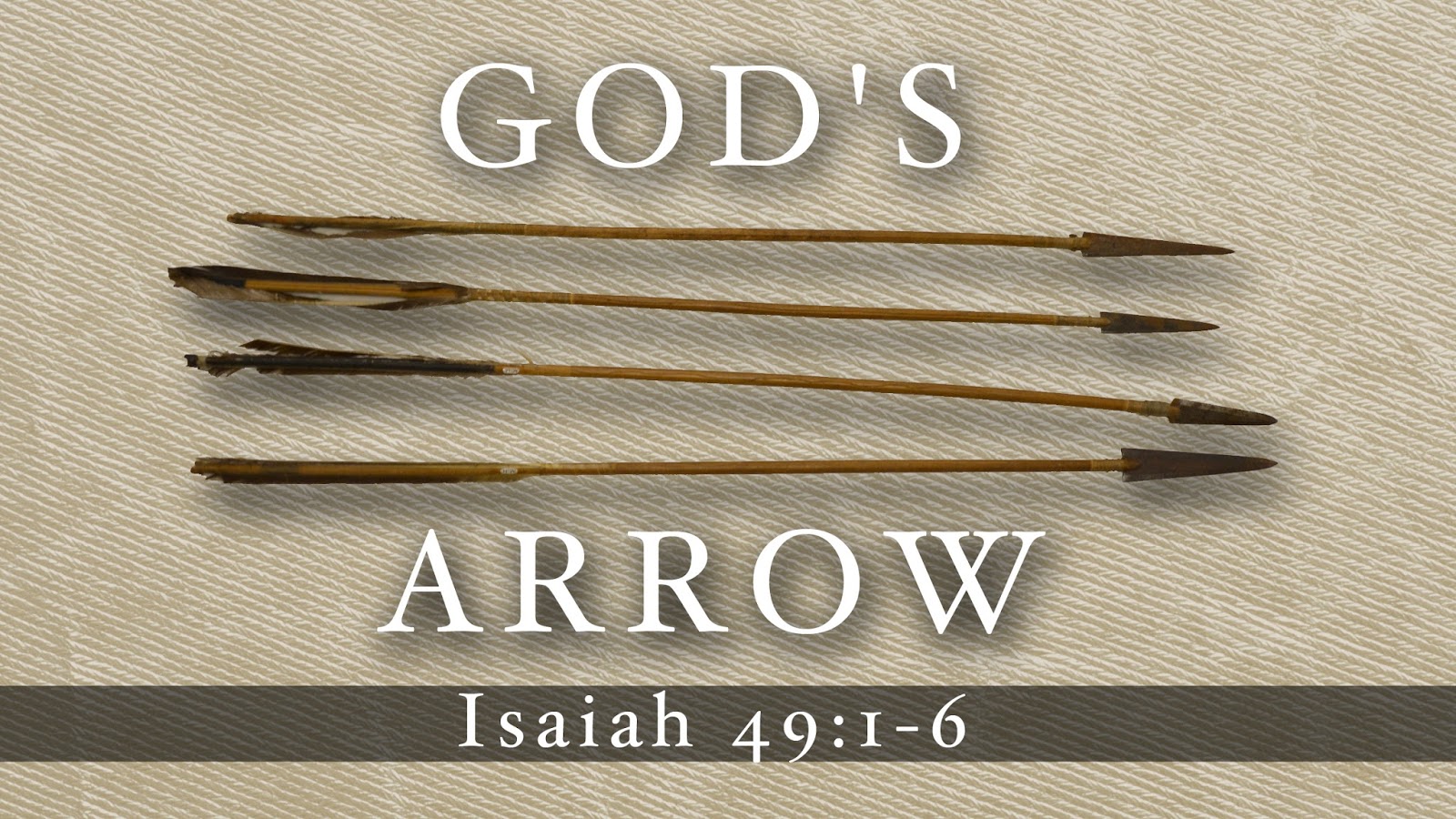 Scripture for Today: Isaiah 49:1-6 ~ my God has been my strength