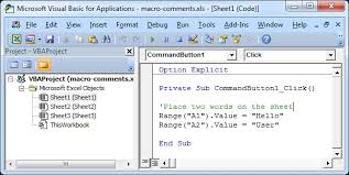 Excel4ever: 4.Caracteristicas del Lenguaje Visual Basic(VBA)