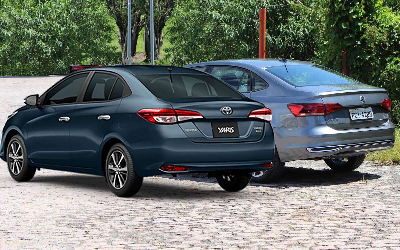 Toyota Yaris x VW Virtus: comparativo - custo x benefício