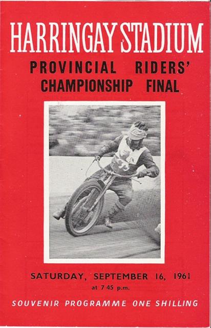 Speedway Archive: Provincial League Riders Championship 1961