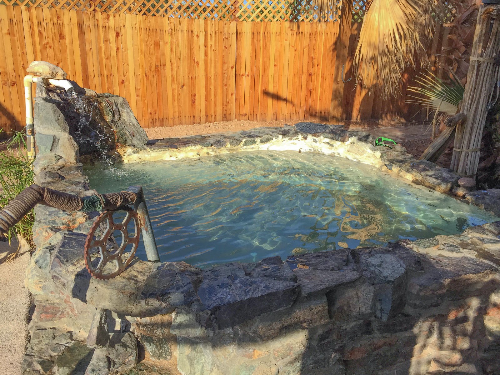 El Dorado Hot Springs In Tonopah Arizona - Desert View Pool - First ...