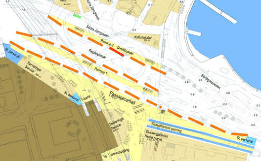 Slussen Bussterminal Karta | Karta