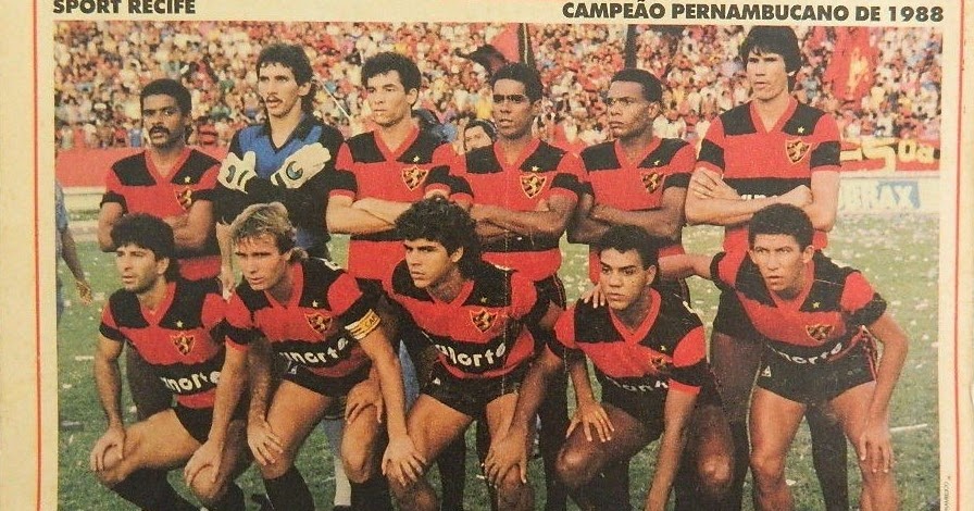 Fútbol Brasileño: Sport Recife - Pernambuco Championship 1988.