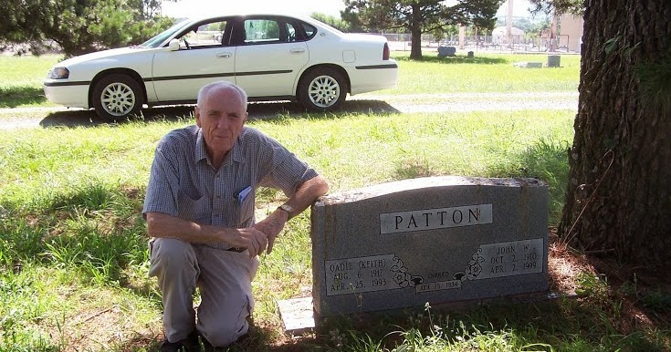 John Wesley Patton and Research done on his Family: John Wesley Patton and Oadie Keith Patton grave