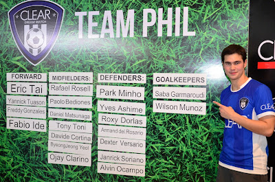 The Armchair Sports Blogger: Clear Dream Match Rosters Named