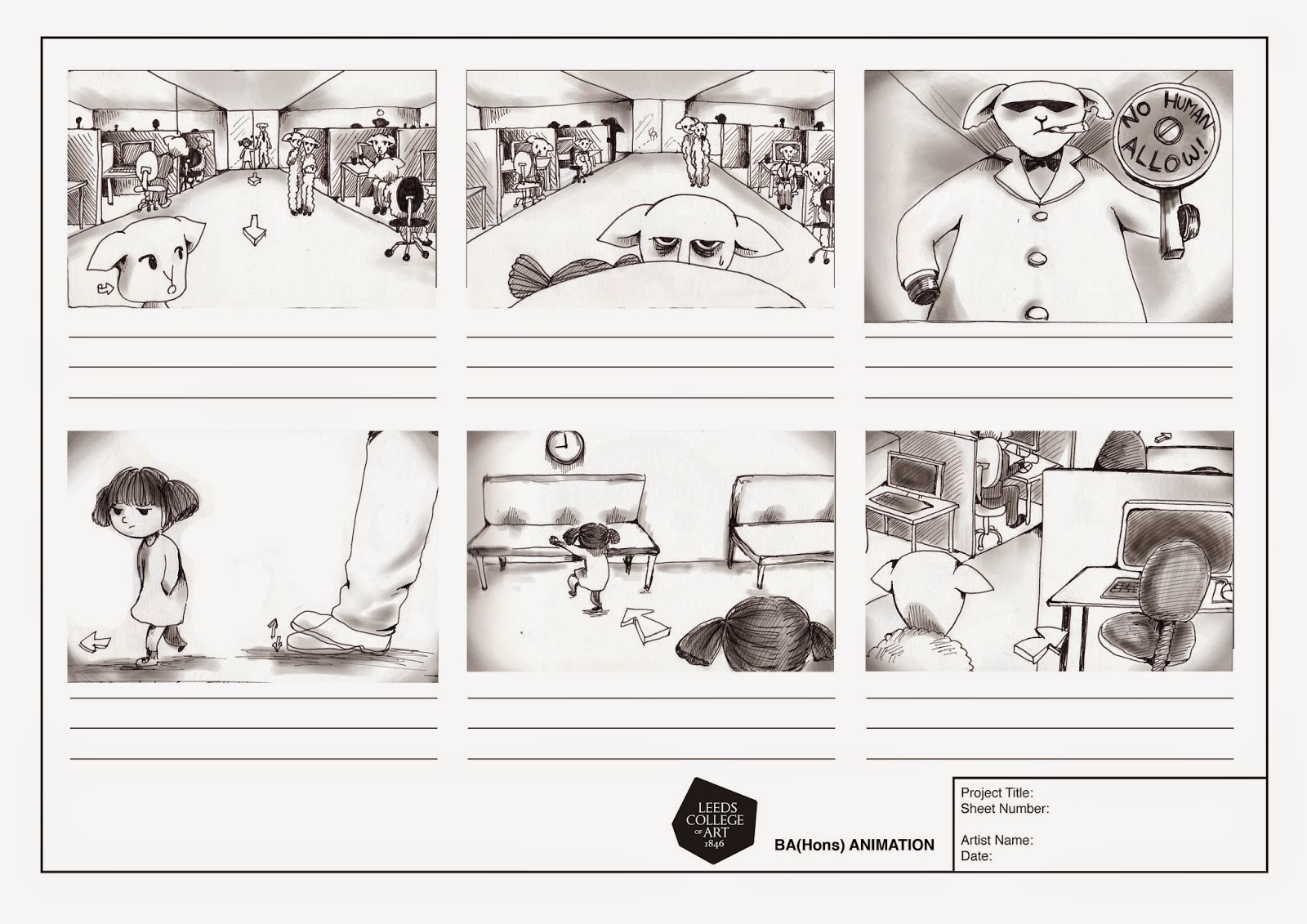 Studio Practice: Storyboarding Nursery Rhymes (3): Mary had a little ...