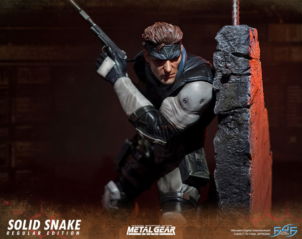 Metal Gear Solid - Solid Snake statue (First 4 Figures)