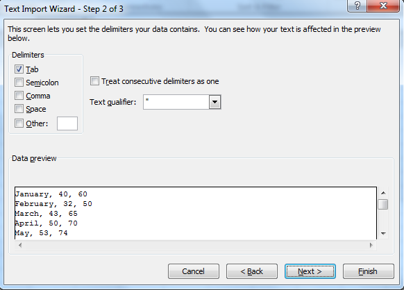 HodentekHelp: How do you import a text file to MS EXCEL 2010?