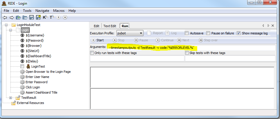 Itsmyselenium Selenium Robot Framework Python Test Case With Ride