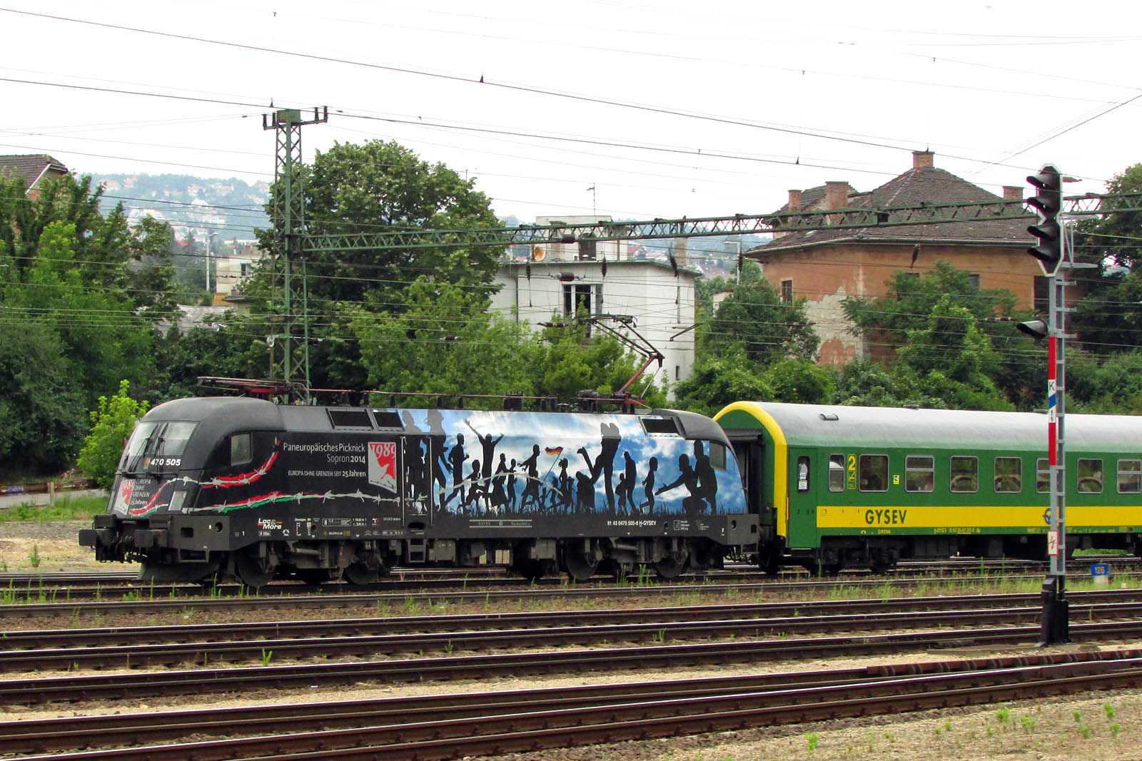 47s and other Classic Power at Southampton: Hungary Class 470 / OBB ...