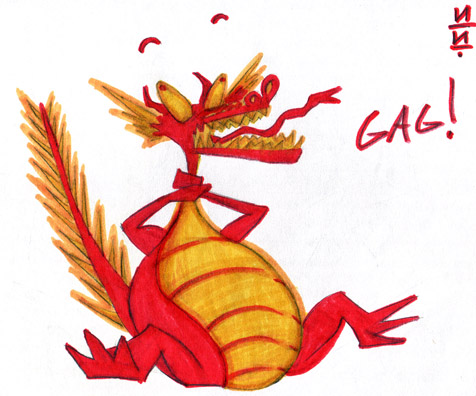 MY MAD MAD MAD MAD MONSTERS 4 ME: Braineater Dragon