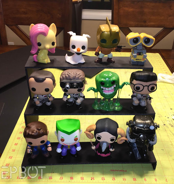 EPBOT: Quick Craft: Make A POP Figure Display Shelf From Foam Board!