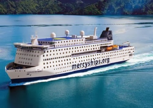 Murray & Candace's Adventures: New ship for Mercy Ships!