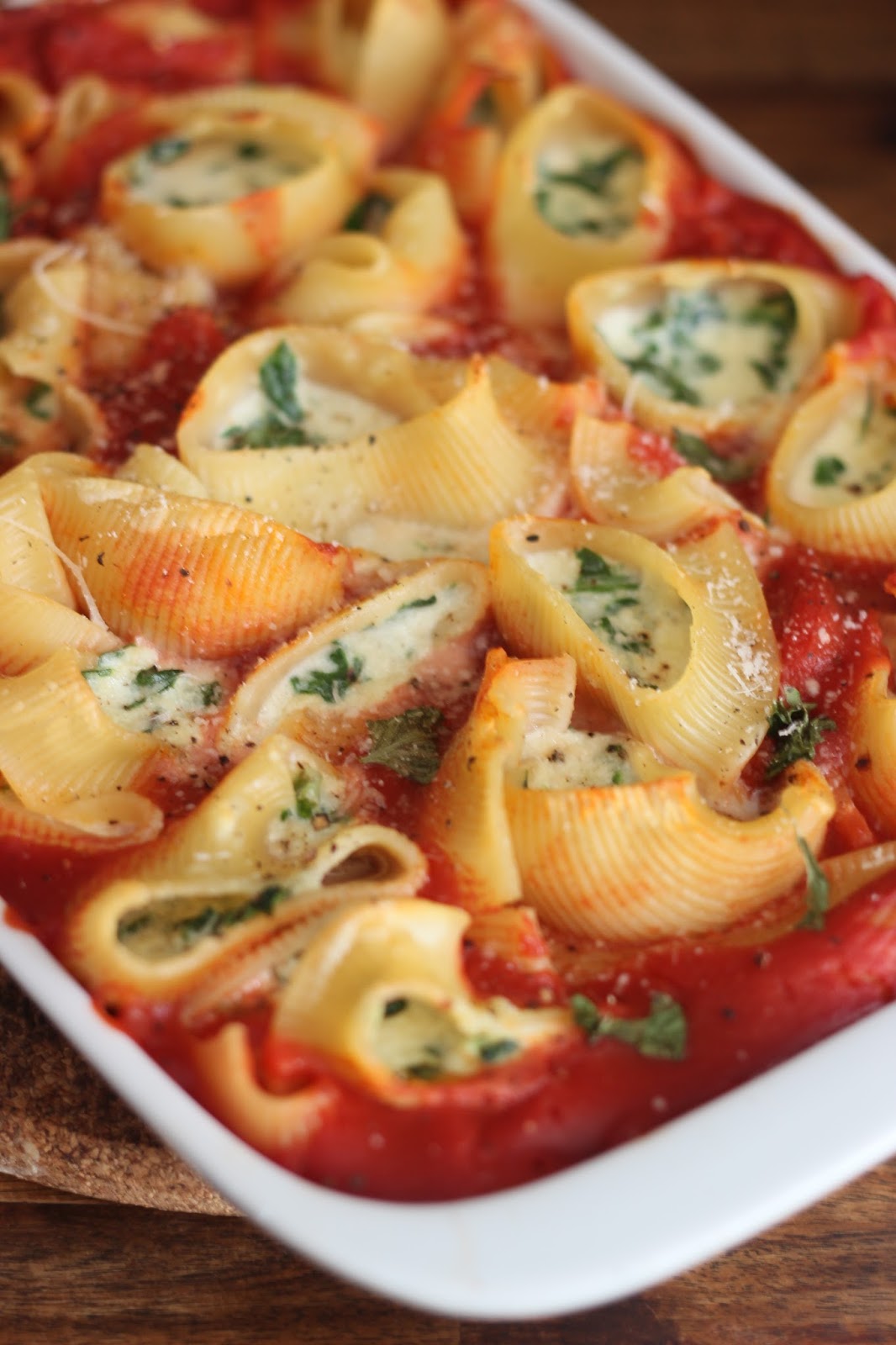Stuffed Lumaconi Recipe - Nature Whisper