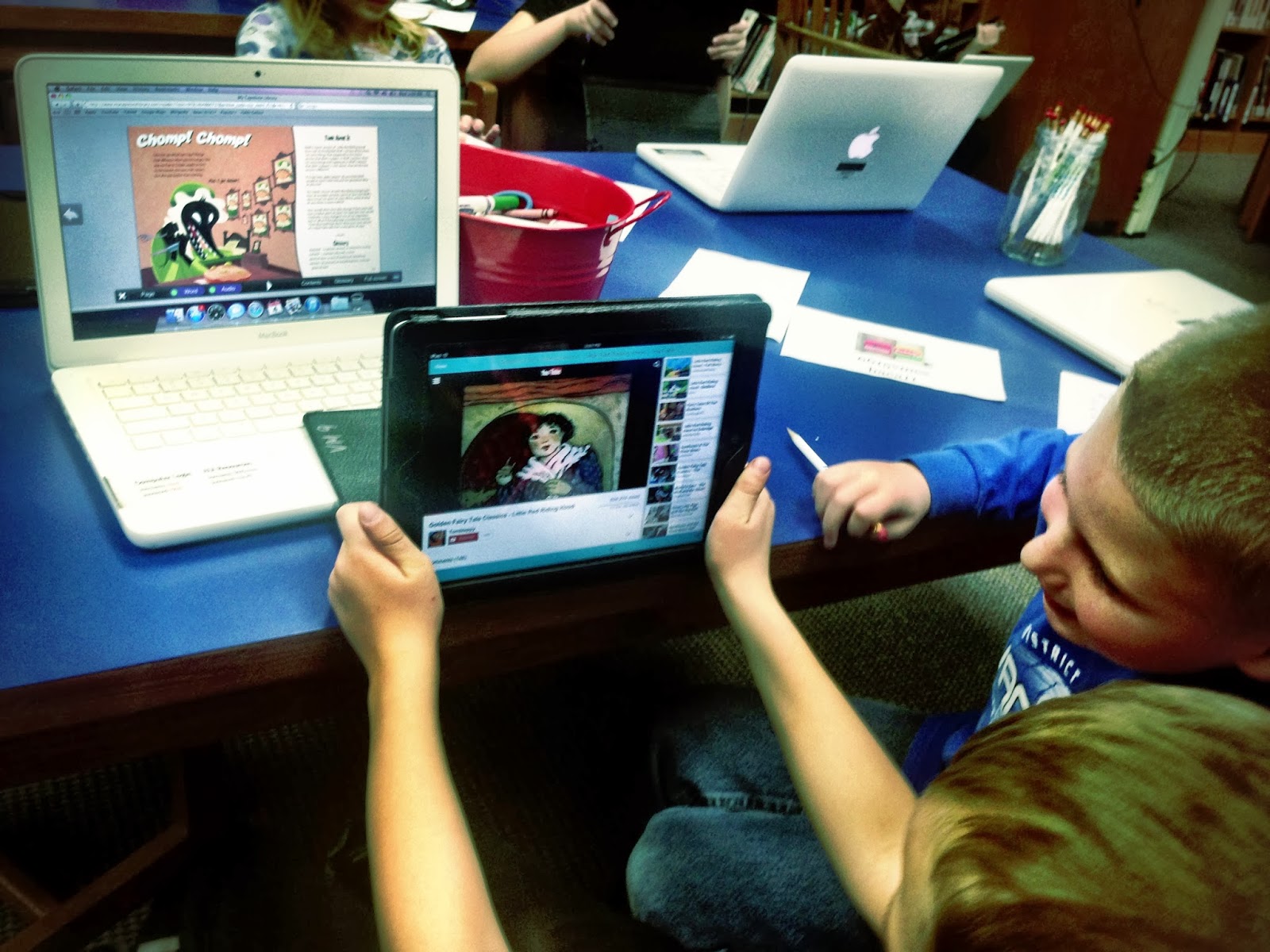 The Library Voice: Our First Augmented Reality Scavenger Hunt Through A ...