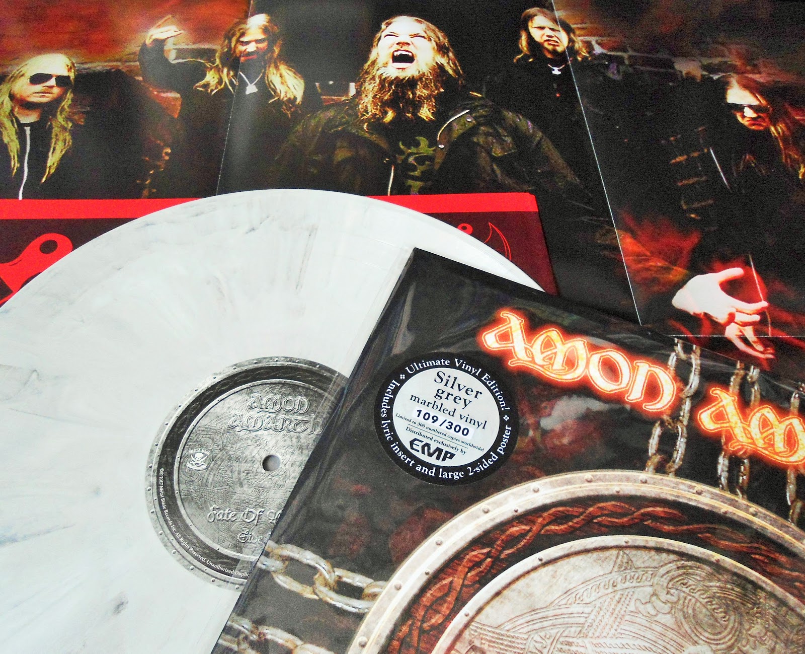 hardcore/metal vinyl: amon amarth - fate of norns