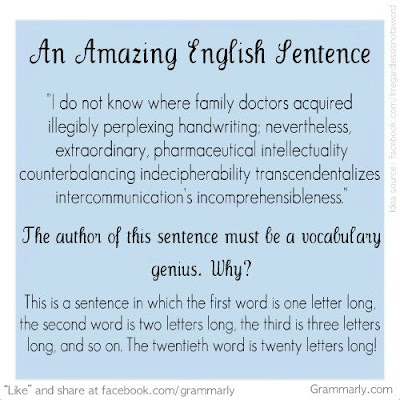 An amazing english sentence | Daily Vowel Movements